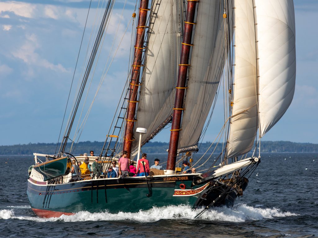 Schooner Stephen Taber - Maine Windjammer Association