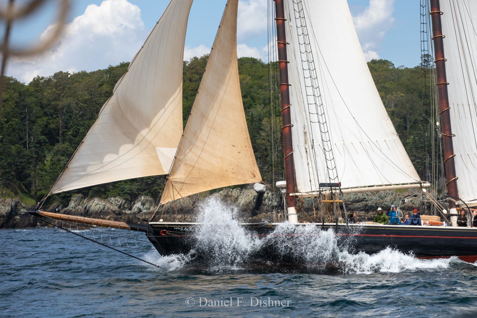 Meet Captain Justin Schaefer and Jocelyn Schmidt of the Schooner J. & E ...